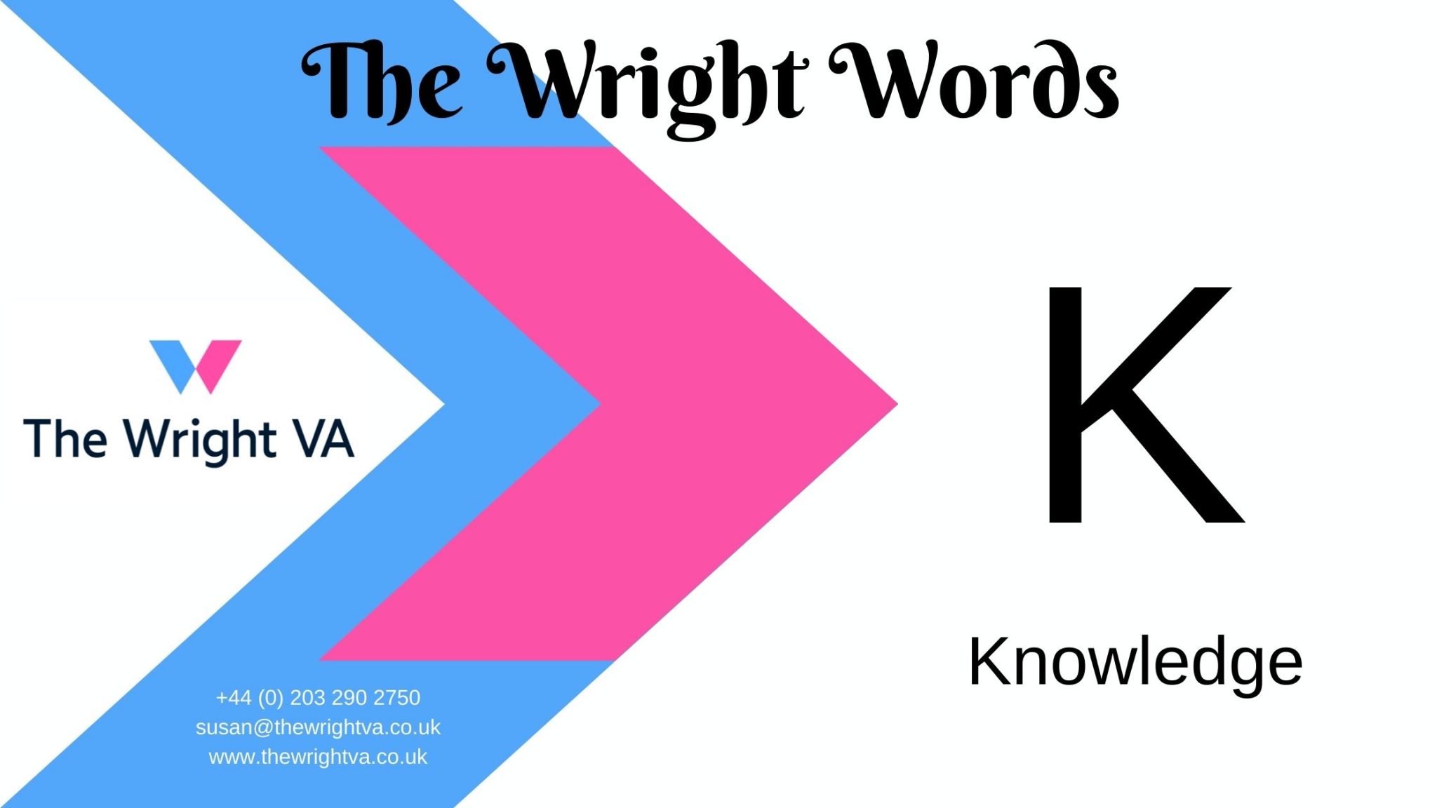 The Wright Words - The Wright VA